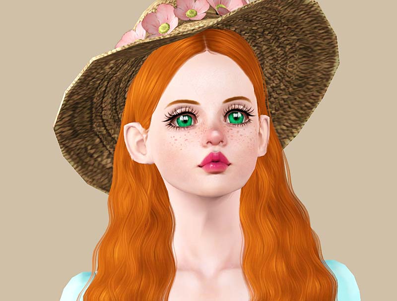 Sims 3 character cute girl Ellie download